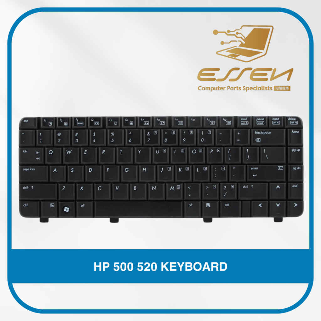 Replacement Keyboard For HP 500 520 KEYBOARD | Shopee Singapore