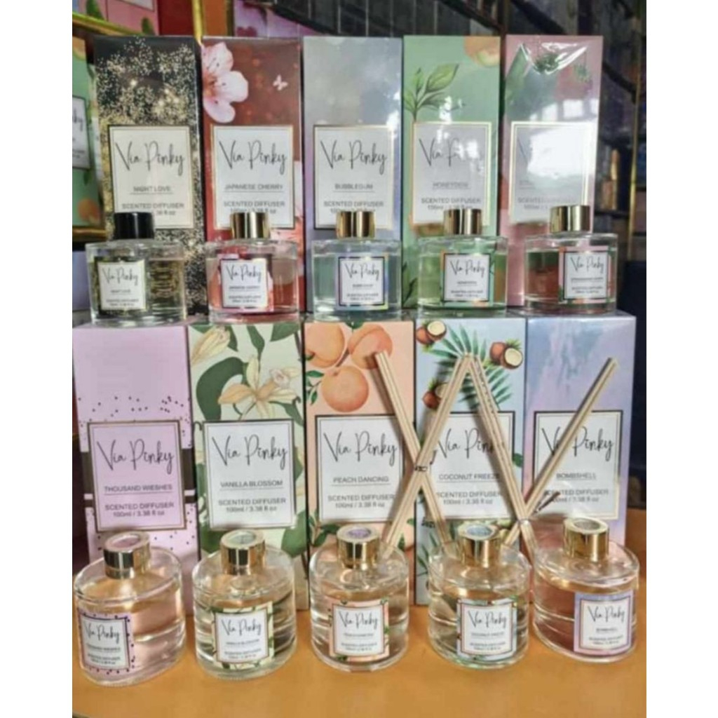 VIRAL VIA PINKY AIR FRESHENER AROMA OIL AIR DIFFUSER HOME DIFFUSER ...