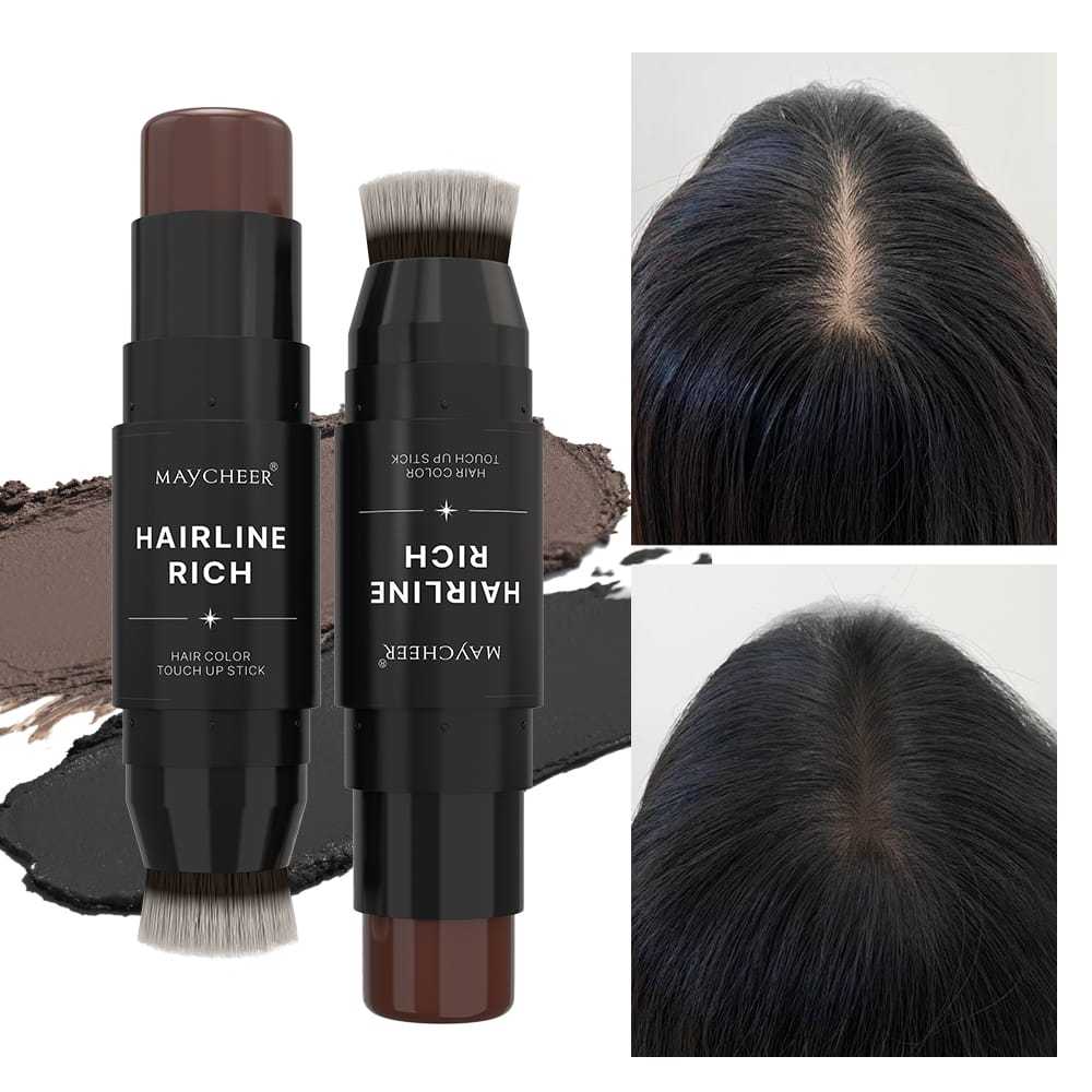 Hairline Concealer Stick Hair Root Edge Blackening Instantly Cover Up ...