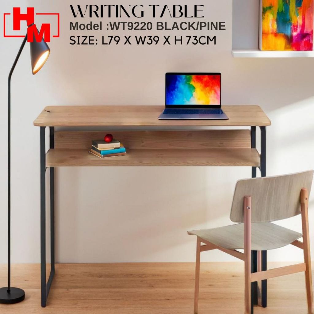 Clearance 】79CM Meja Student study Desk Computer Table modern writing ...