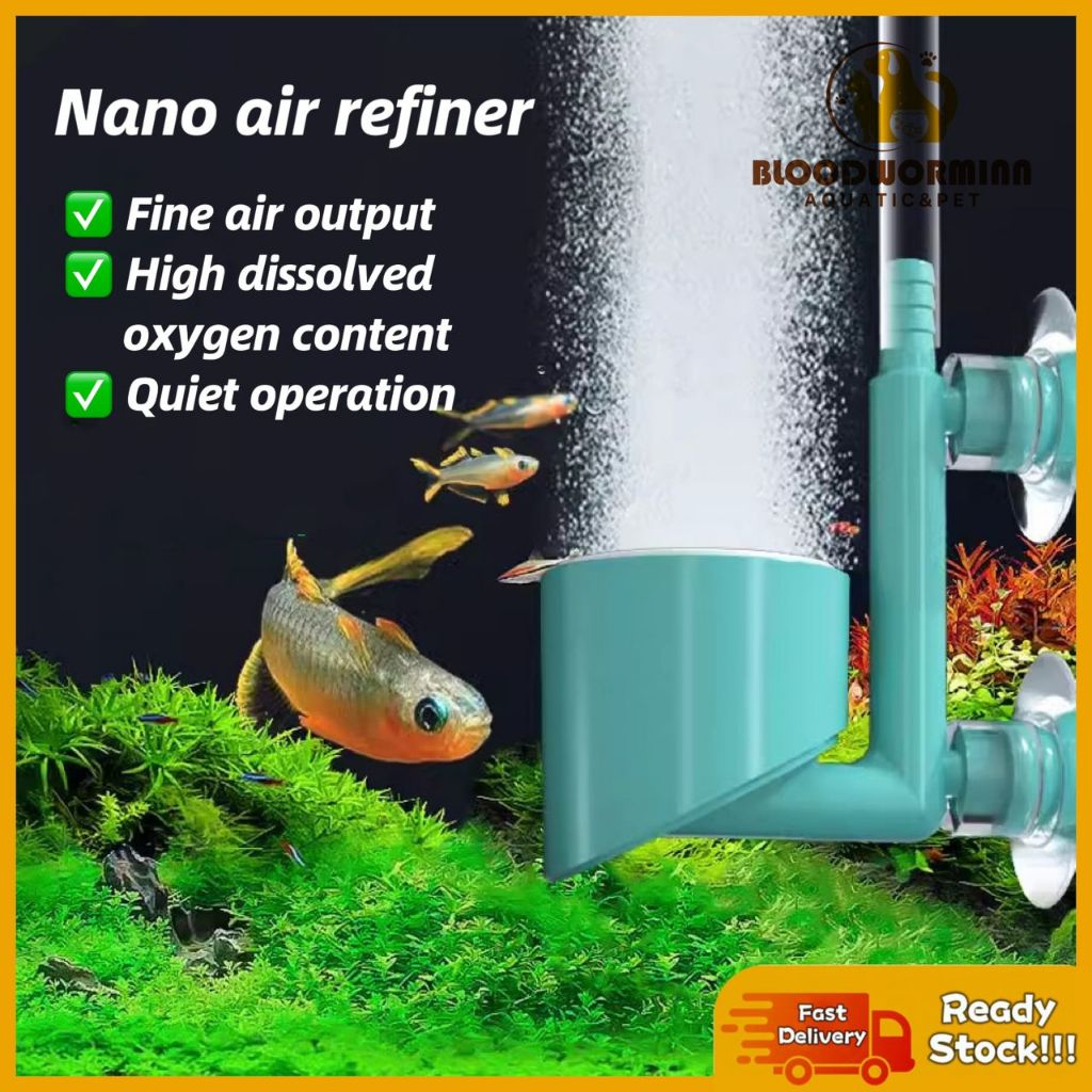 Aquarium Nano Oxygen Air Refiner / Penapis Udara Nano Oksigen Akuarium ...