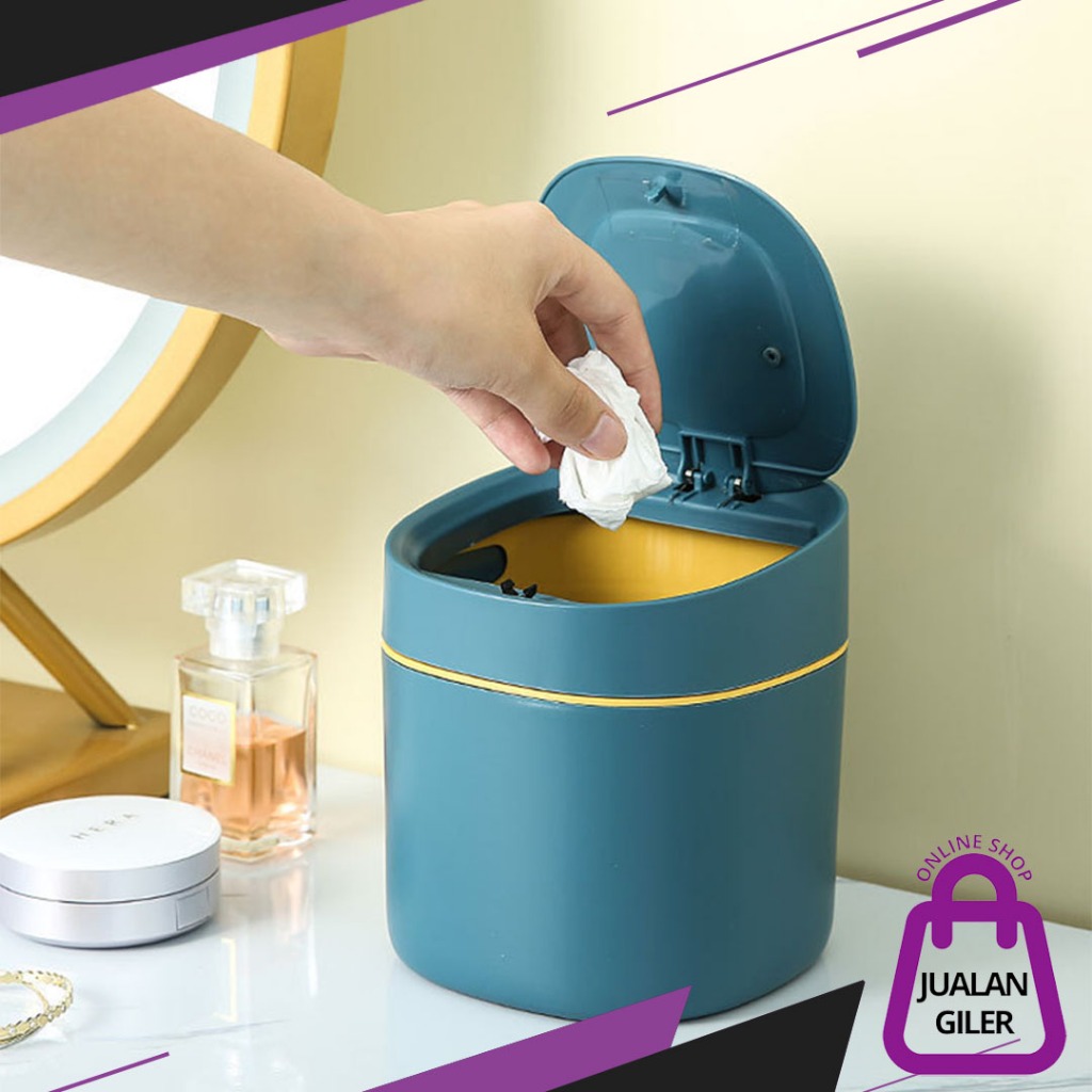 MINI DESK BIN DESKTOP TRASH CAN DESKTOP BIN SMALL WASTE BIN BASKET MINI ...