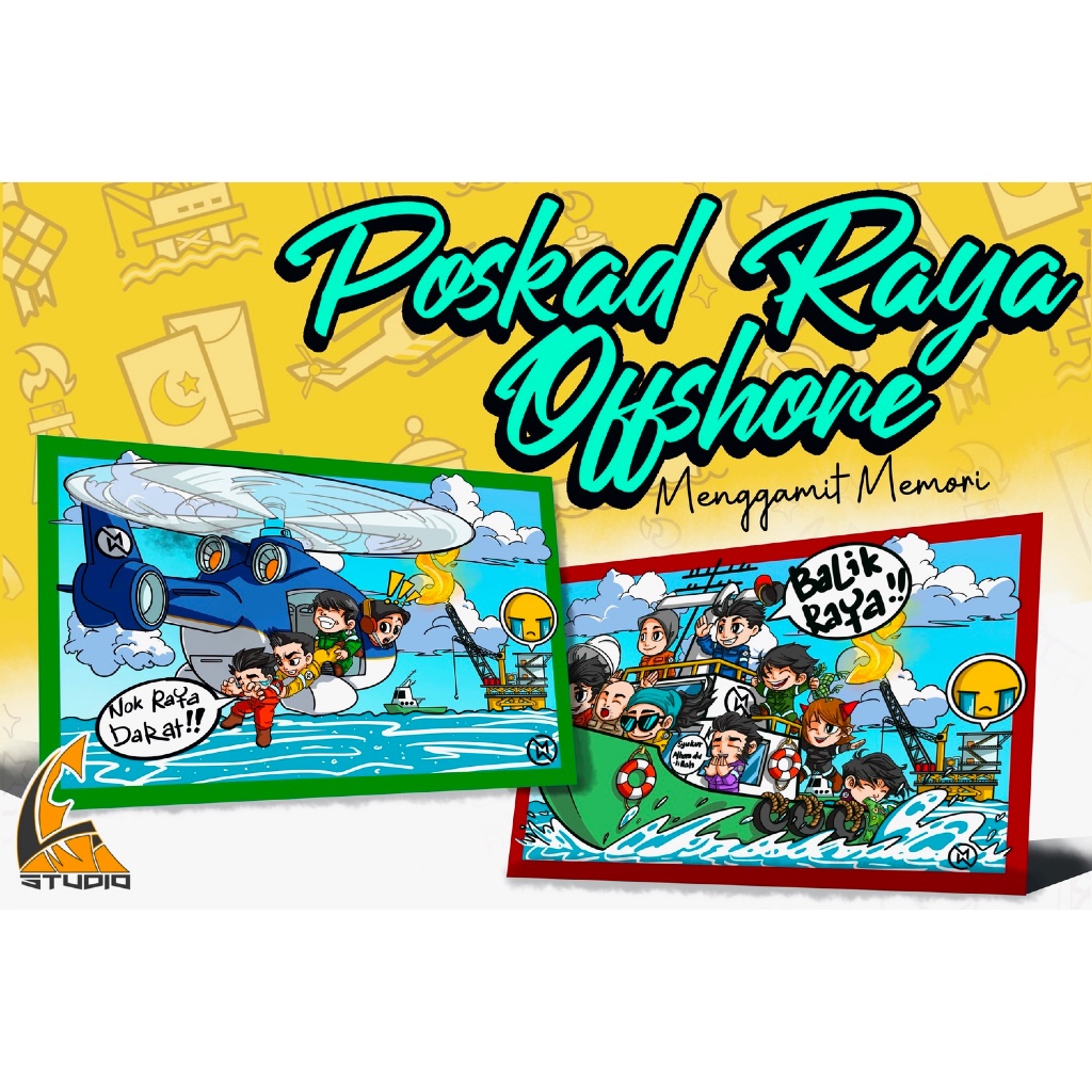 Poskad Raya OffShore 2025 | Postcard | OFFSHORE HARI RAYA 2025 EDITION ...