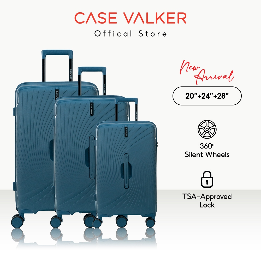 Case Valker TUNA PP Hard Case TSA Lock YKK Zipper Suitcase Sport ...