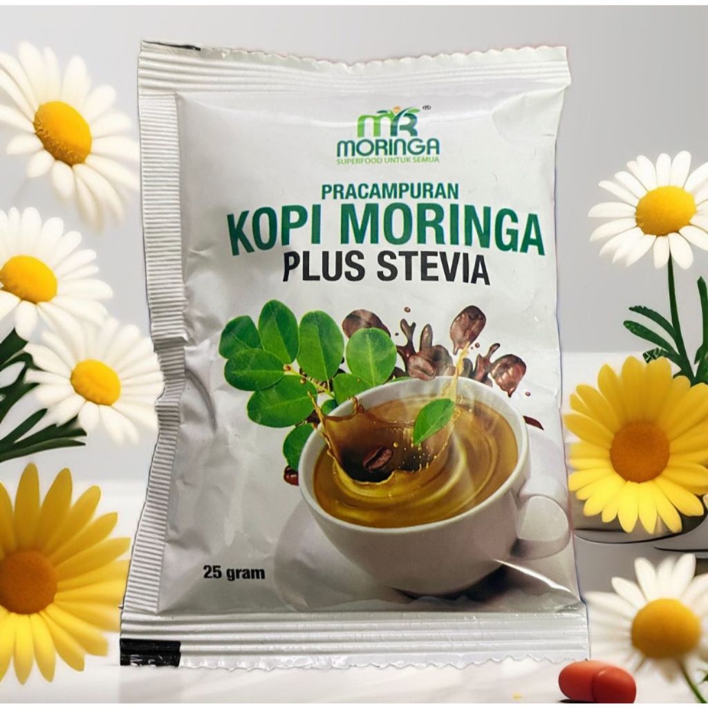 Tester Kopi MORINGA Plus STEVIA (1 Pack 25gram) | Shopee Singapore