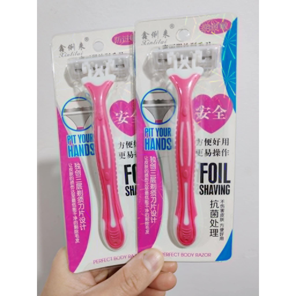 Safety Razor Blades Women Beauty Bikini Hair Removal Perfect Body Razor ...