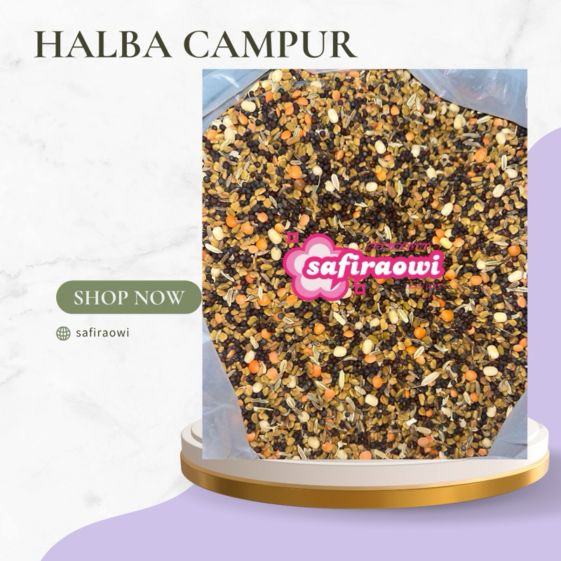 Halba Campur /Mix Fenugreek / gulai kari 250g/500g) | Shopee Singapore