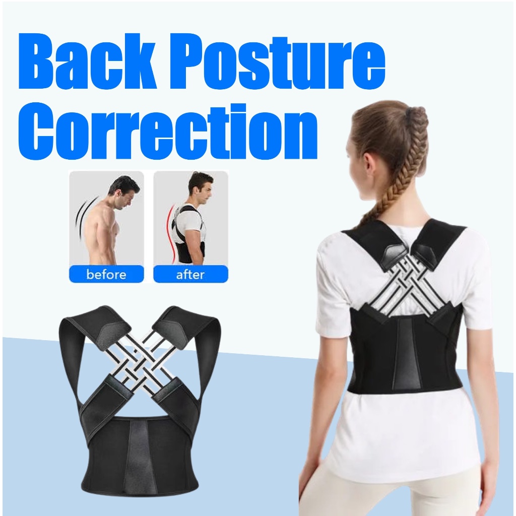 [Shopee Choice] Back Posture Brace Humpback Posture Corrector Anti ...