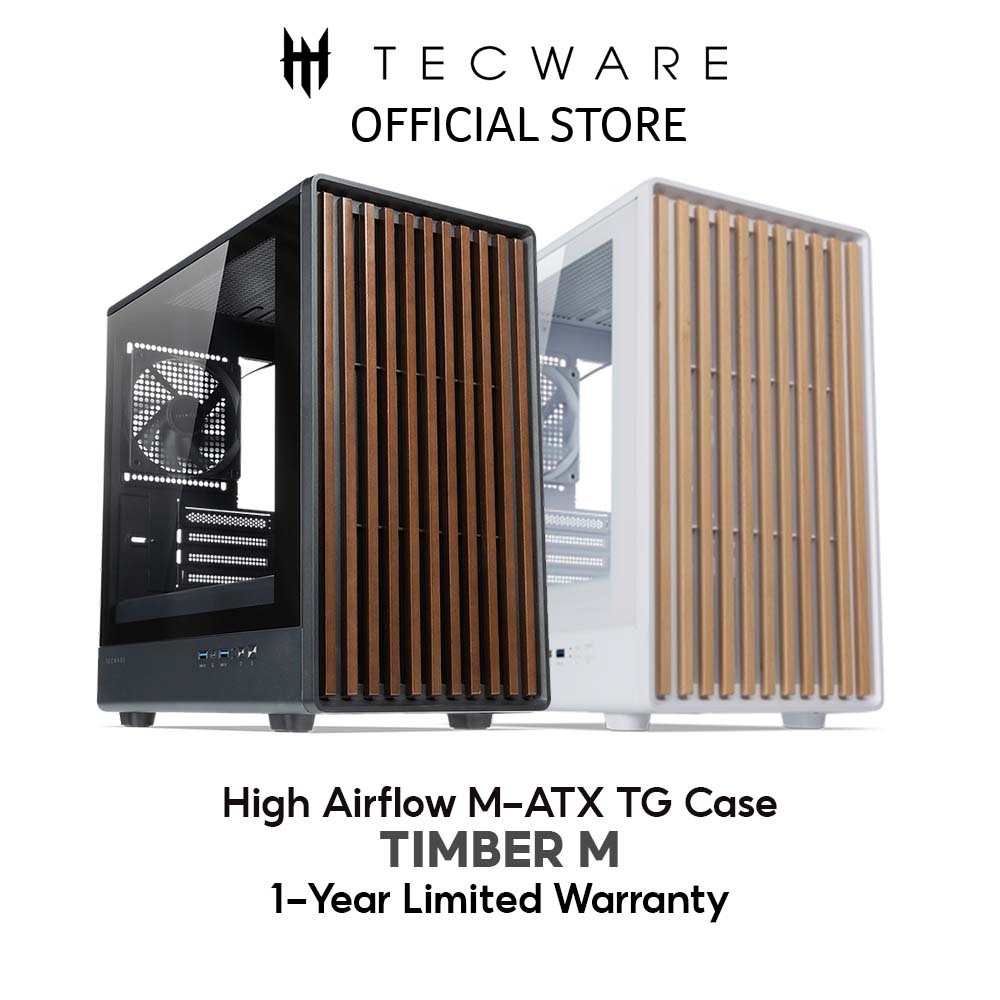TECWARE TIMBER M (M-ATX) / TIMBER (ATX) TG DESKTOP PC CASE / CASING ...