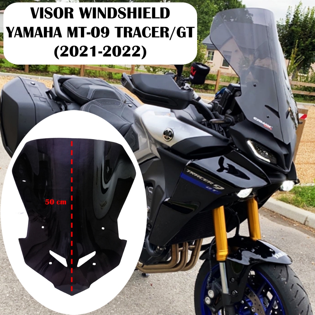 Windshield Visor Yamaha Mt-09 Tracer 9/GT V3 (2021) - High (EM ...