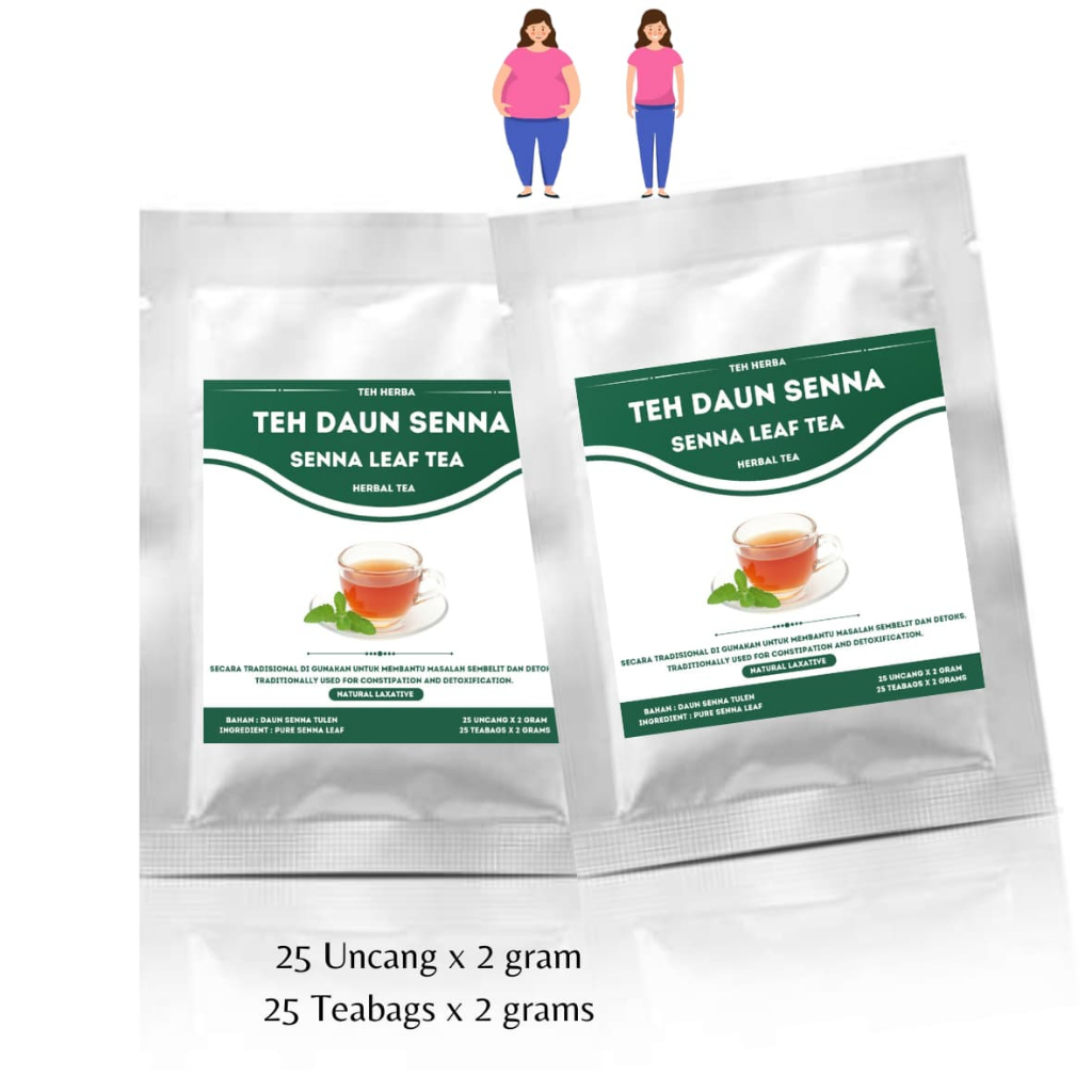 Teh Daun Senna Tulen (25 Uncang) / Pure Senna Leaf Tea (25 Teabags ...