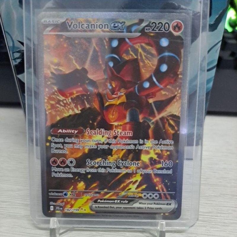 Pokemon TCG Volcanion EX (SIR)(JTG) | Shopee Singapore