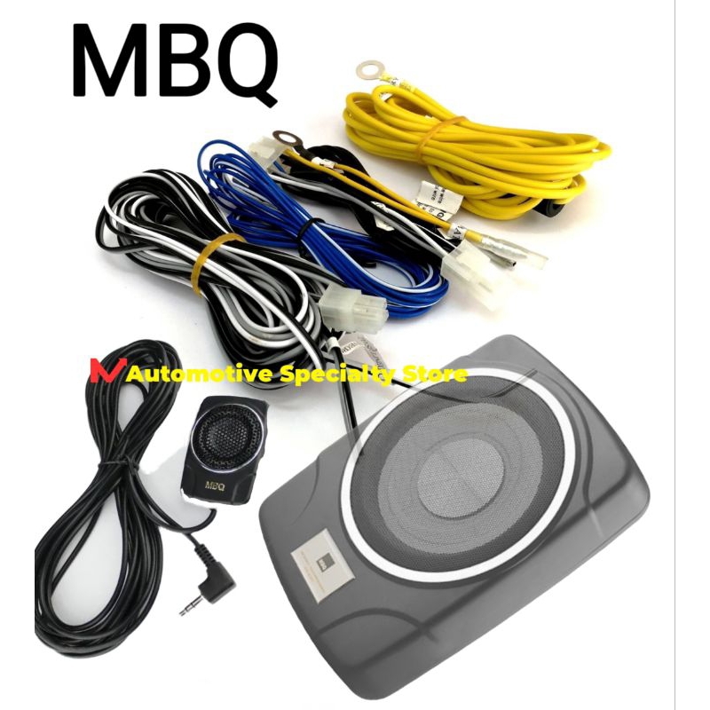 MBQ AW10E AW800 SOCKET CABLE FOR SUBWOOFER Q BASS CONTROL MBQ AW-10e 8 ...