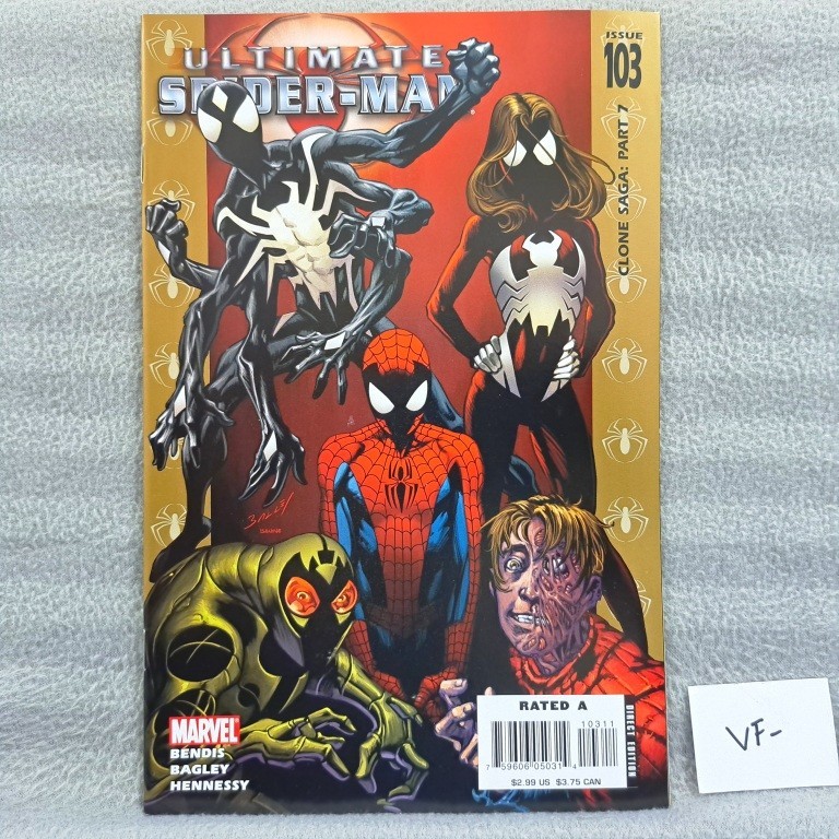Ultimate Spider-Man 103 (1st Series) Marvel Comics (Brian Michael Bendis, Mark Bagley) | Shopee ...