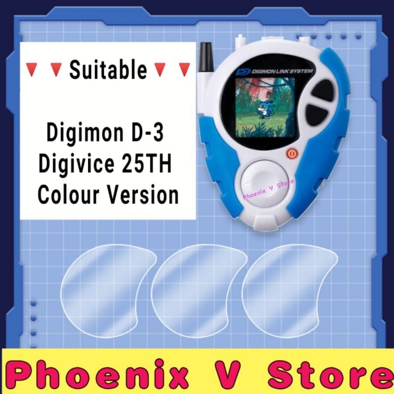 !! Digimon Adventure Digivice 25TH D-3 D3 Colour Version Screen ...