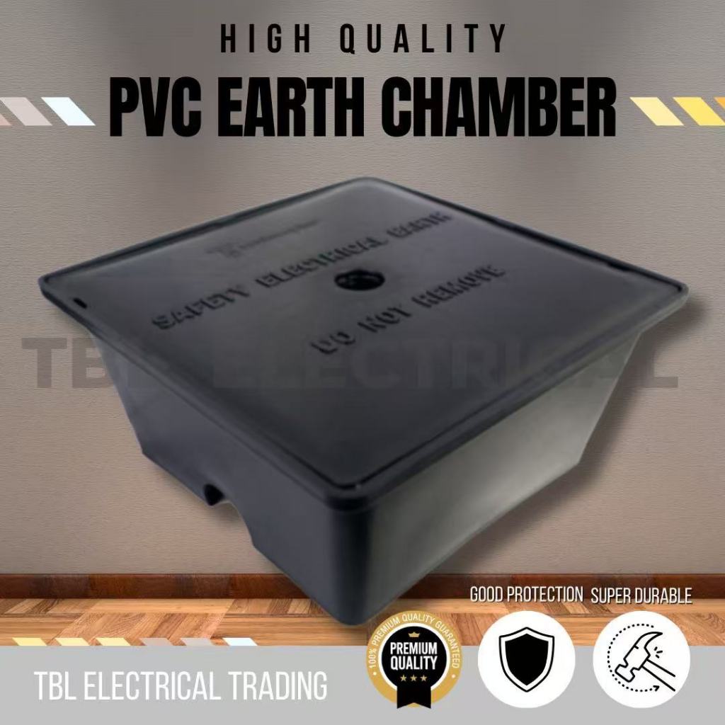 7" x 7 " PVC Earth Chamber With Cover PVC Link PVC Earth Chamber ...