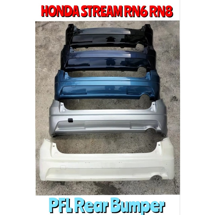 Honda Stream RST RSZ RN6 RN8 PFL Rear Bumper ( Random Color ) / Bumper ...