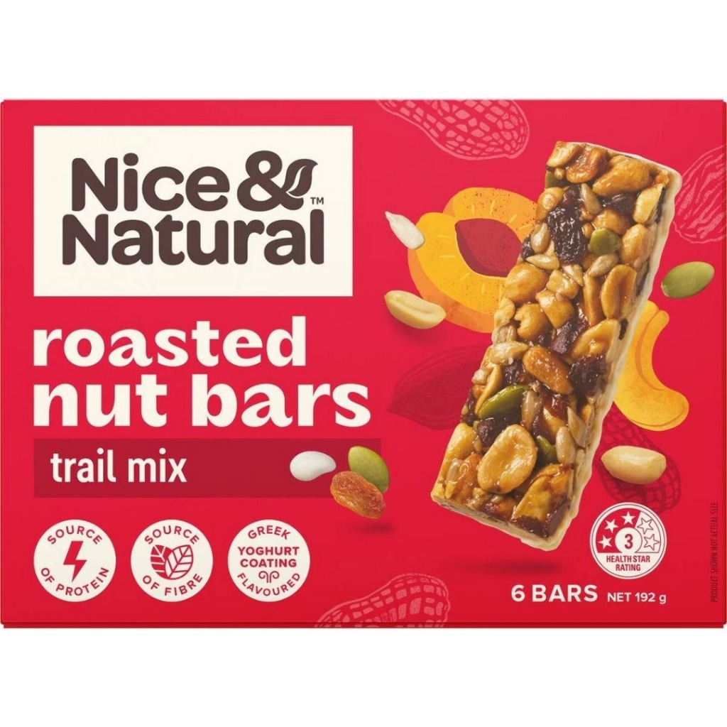 Nice & Natural Nuts Bar 192g | Shopee Singapore