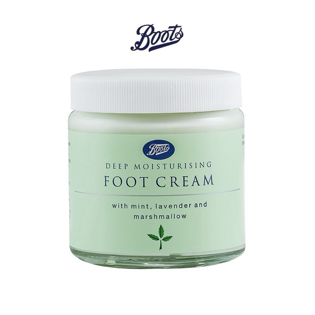 Boots Deep Moisturising Foot Cream 100ml from | Shopee Singapore