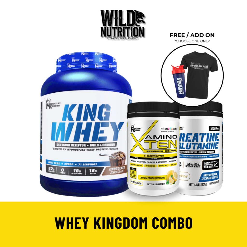MK KING WHEY PROTEIN HYDRO WHEY by Muscle Kingdom [ 5lbs/2.2 kg ...