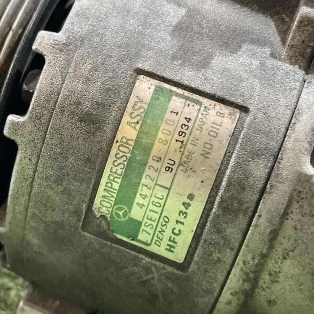 MERCEDES-BENZ W220 S430 S500 USED aircond COMPRESSOR air con 447220 ...
