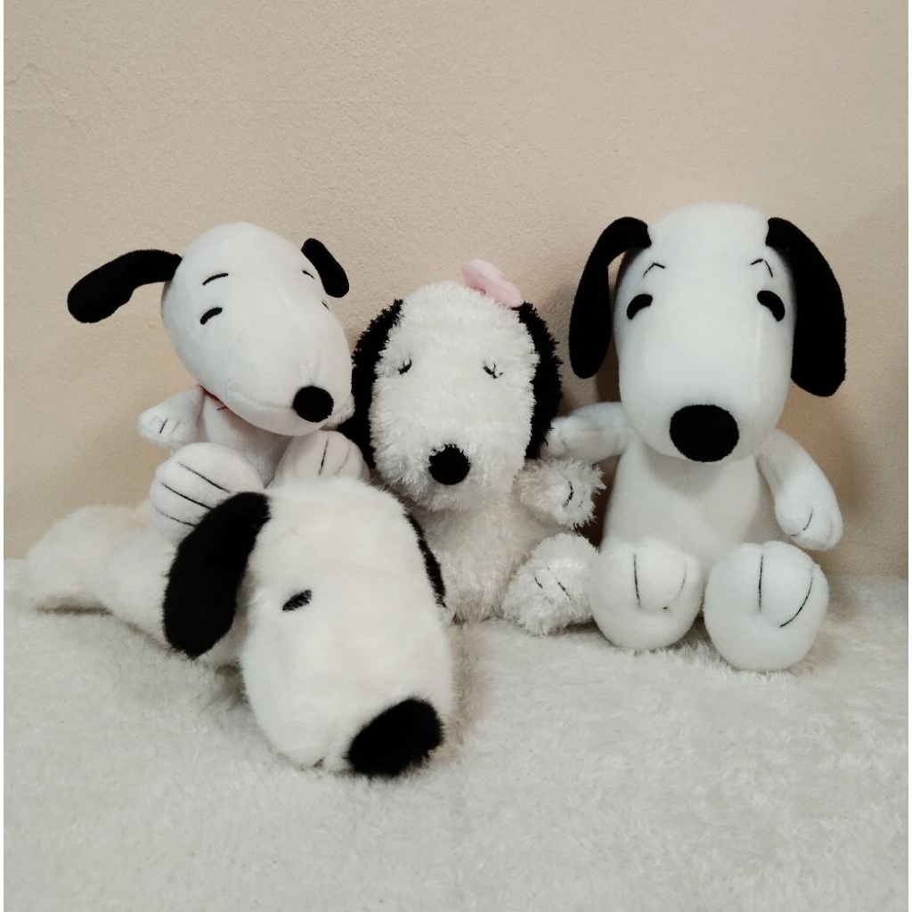 Snoopy Peanuts preloved soft toy plush. | Shopee Singapore