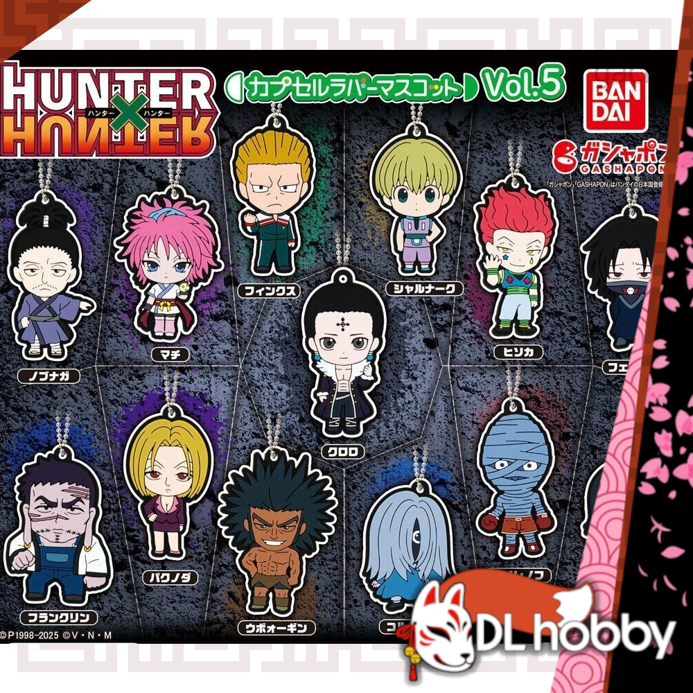 Hunter X Hunter Capsule Mascot Vol. 5 Gashapon Bandai Namco | Shopee ...