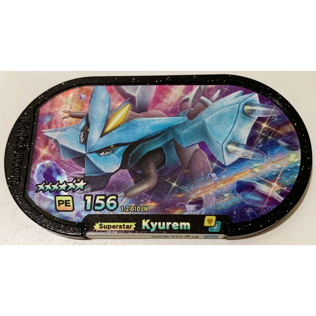 Pokemon Mezastar StarDust Version 2 Superstar Pokémon 1-2-010 Kyurem 6 ...