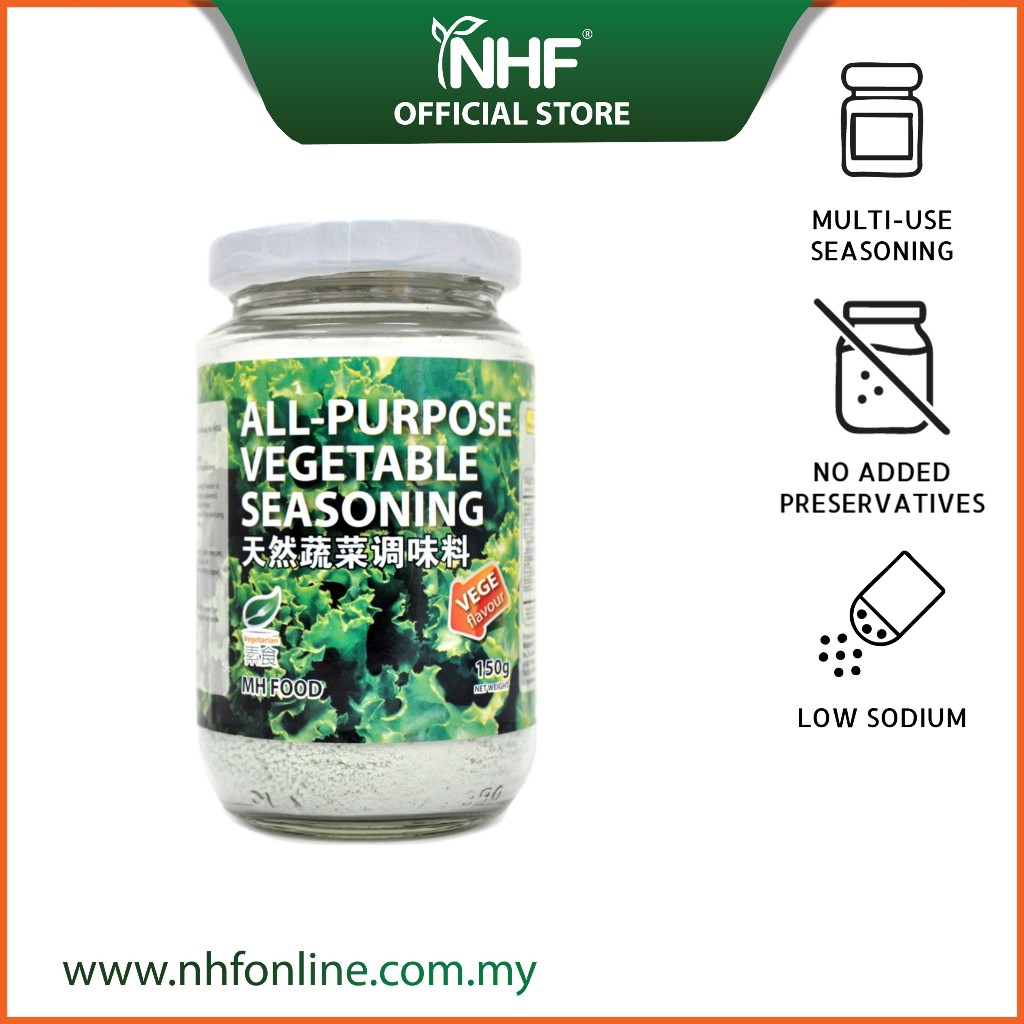 MH FOOD Vegetable Seasoning Powder 天然蔬菜调味料 (150g) | Serbuk Perasa Sayur ...