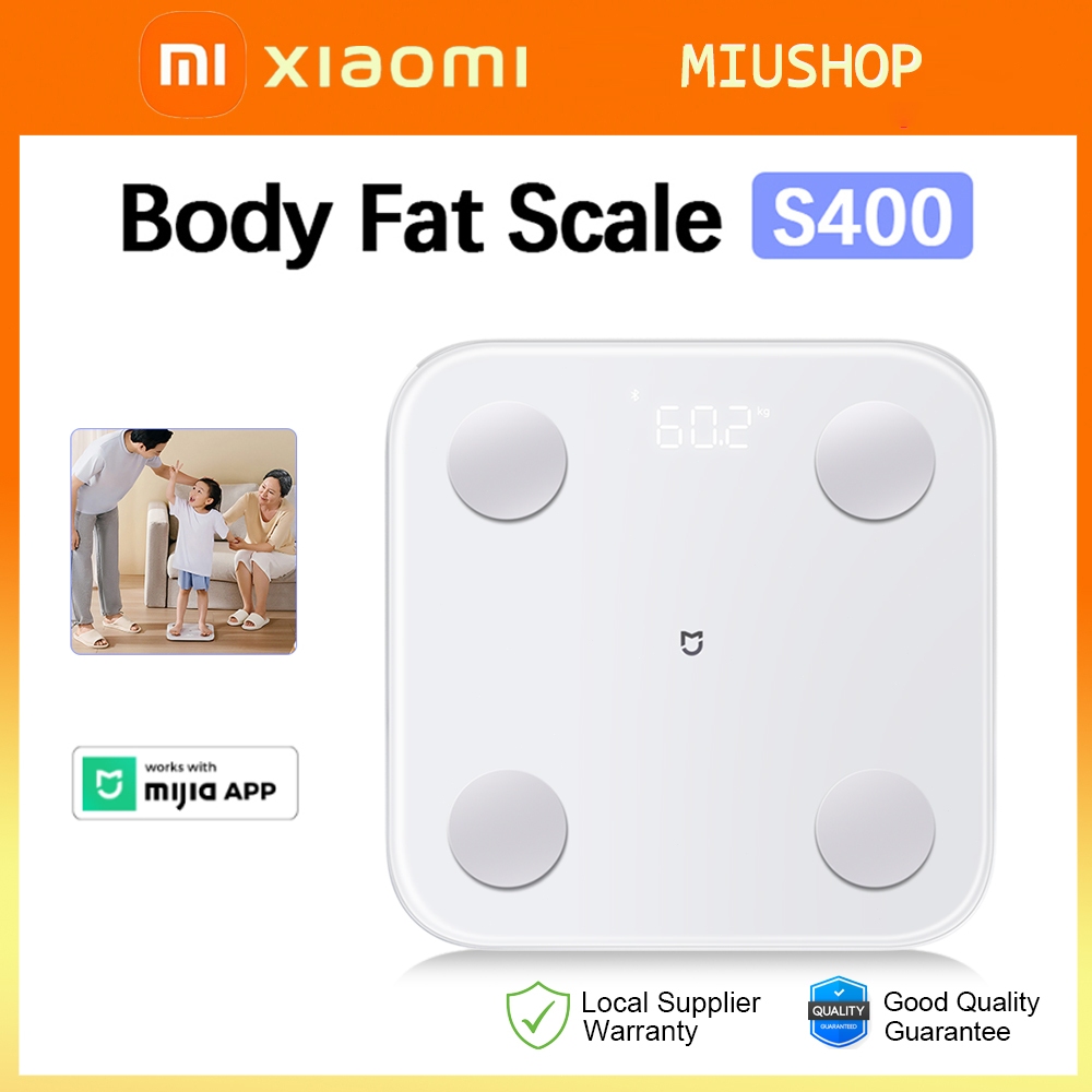 Xiaomi Body Composition Scale S400 BMI Fat Weighing Scale Dual ...