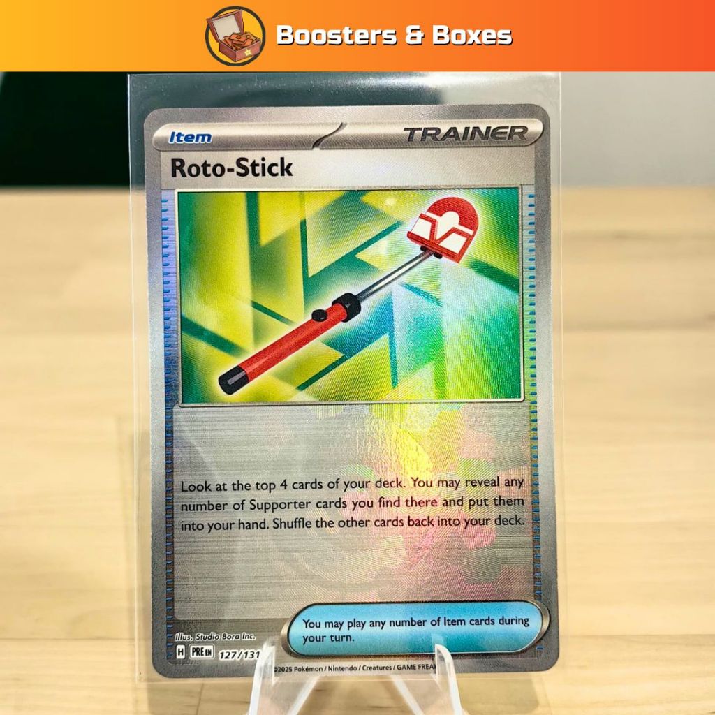Roto-Stick (127/131) (Poke Ball Pattern) [Scarlet & Violet: Prismatic ...