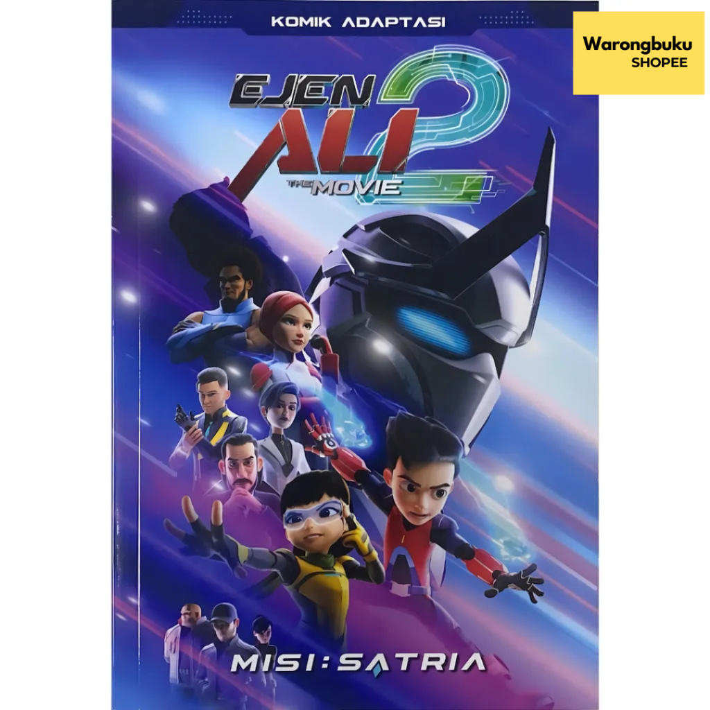 Armoni Gold Mind - Komik Ejen Ali The Movie 2 - Misi Satria (2025) | Shopee Singapore