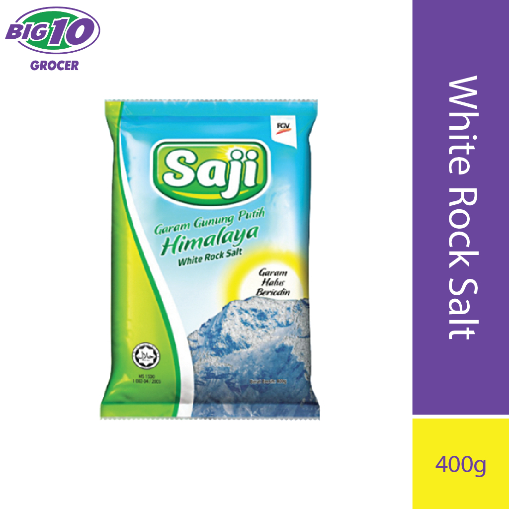 Saji Himalay White Rock Salt / Garam Gunung Putih (400g) | Shopee Singapore