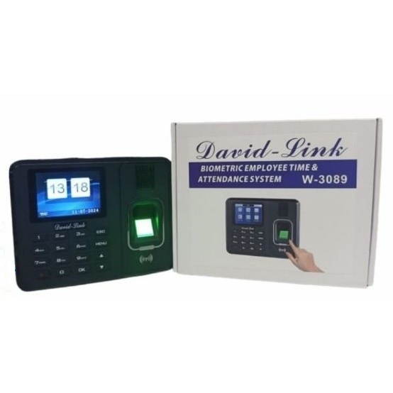 DAVID LINK BIOMETRIC EMPLOYEE TIME & ATTENDANCE SYSTEM | Shopee Singapore