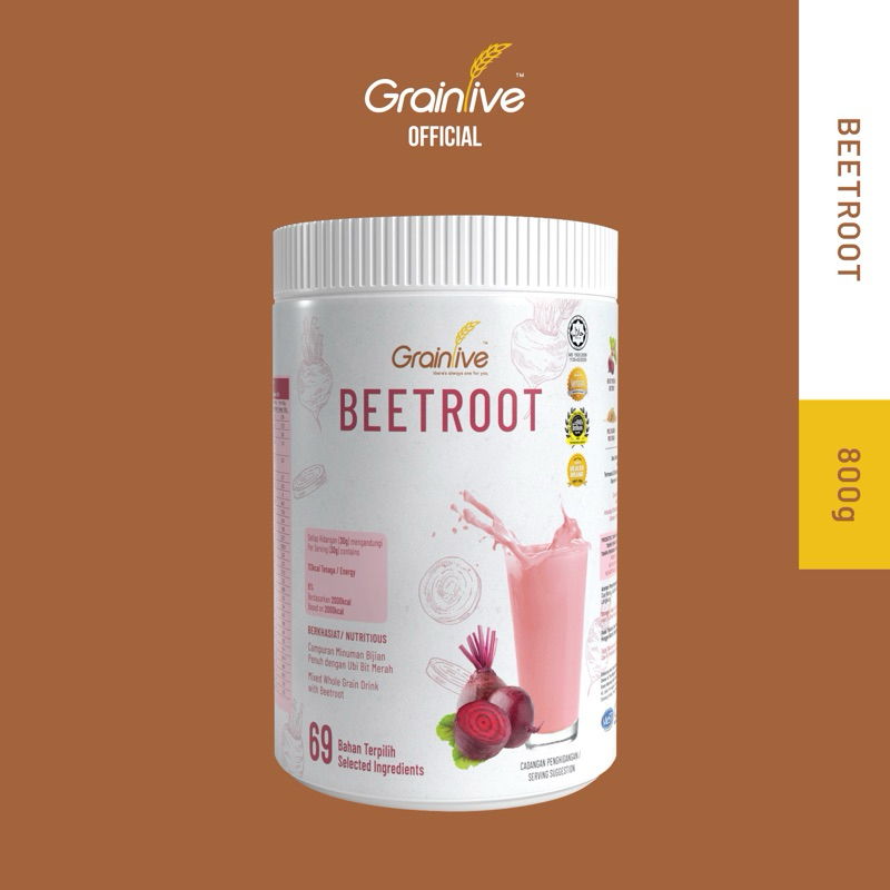 Grainlive Beetroot Meal Replacement/Grain 营养代餐/谷粮 (800g) | Shopee Singapore