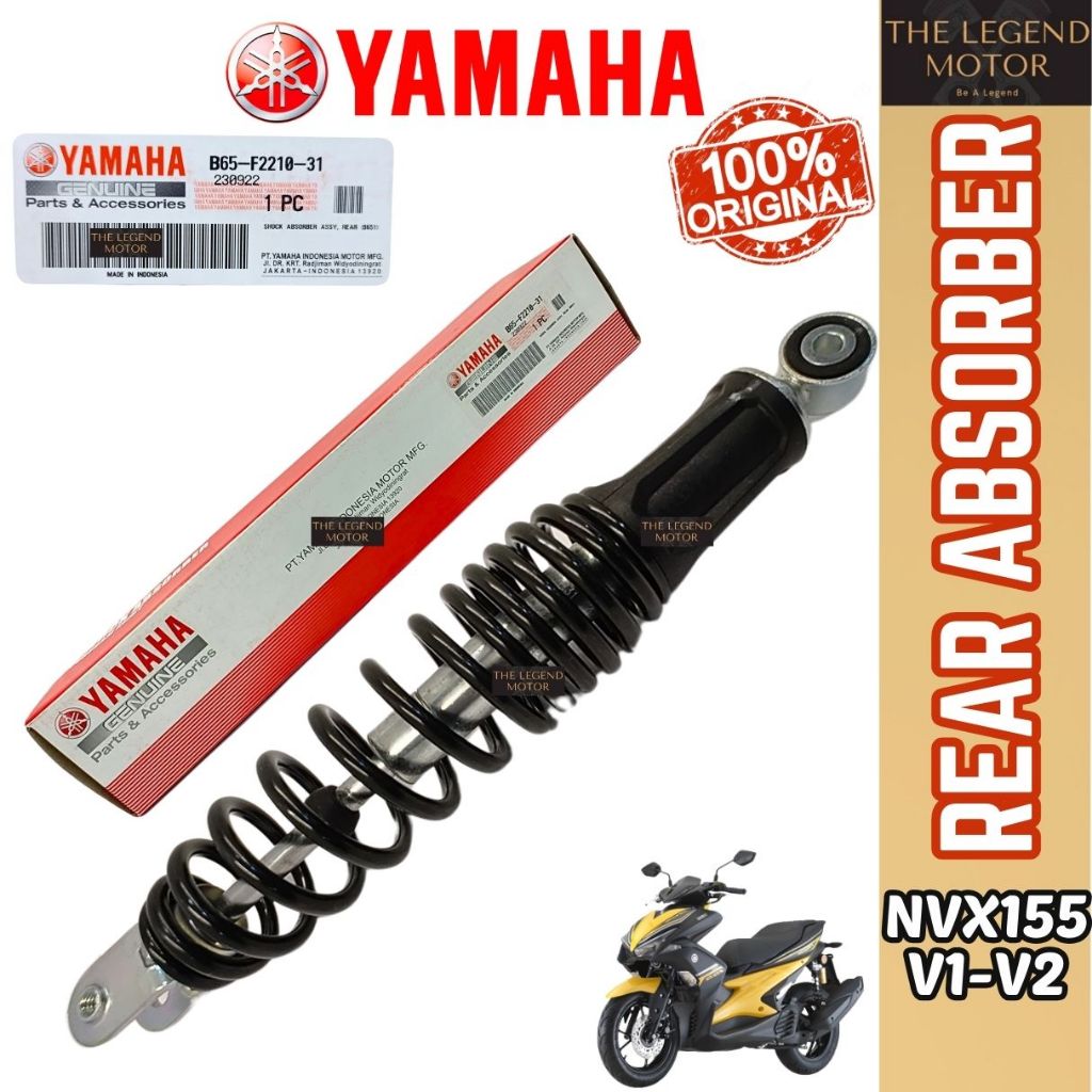 NVX 155 AEROX NVX155 V1 V2 Rear Absorber Belakang Mono Shock Asorber ...