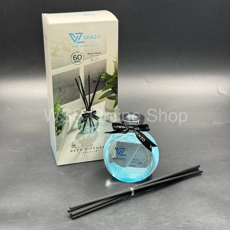 VANZO Reed Diffuser - White Musk (120ml) | Shopee Singapore