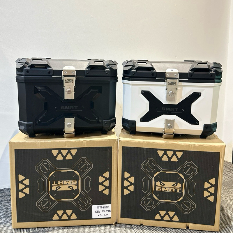 SMRT X SERIER TOP BOX ABS WITH ALUMINIUM BASE PLATE STAINLESS STEEL ...