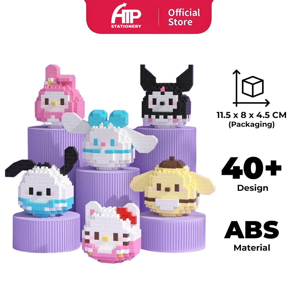 Cute Damo Egg II Mini Toys Micro Building Blocks Puzzle Cartoon ...