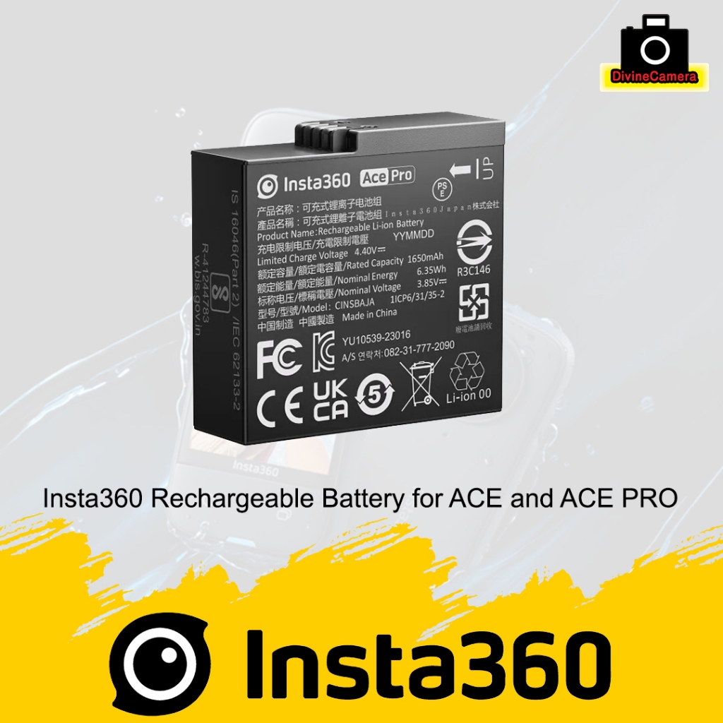 Insta360 Rechargeable Battery for ACE and ACE PRO | Shopee Singapore
