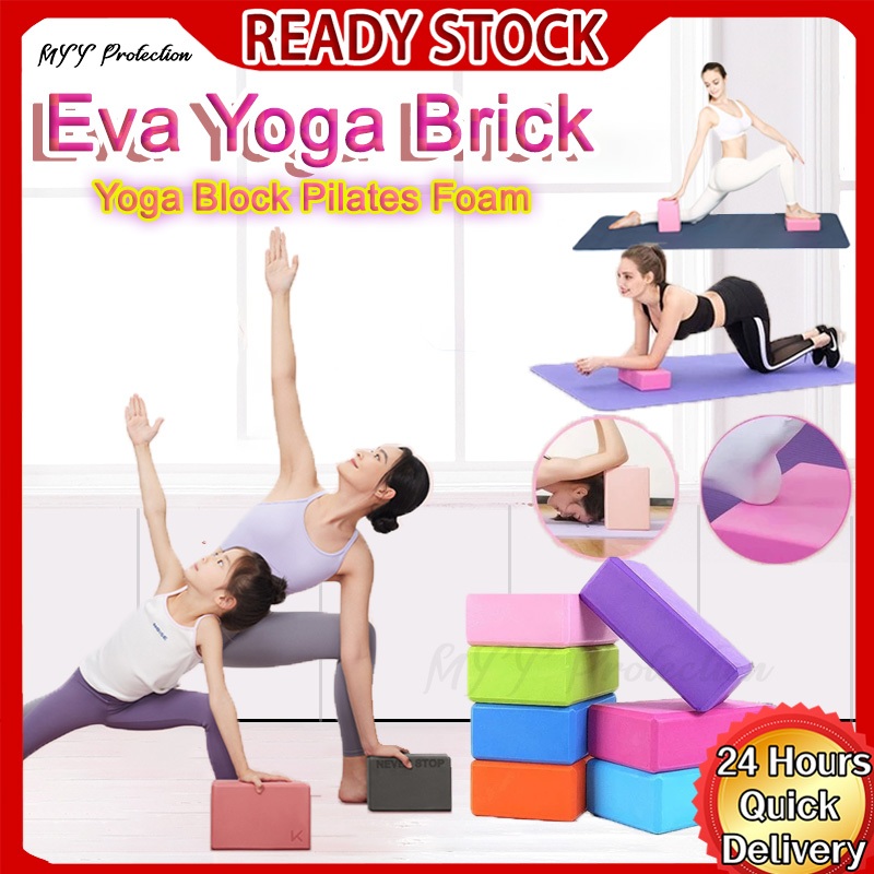 High Density Foam Yoga Block EVA Yoga Brick Yoga Block Pilates Fitness ...