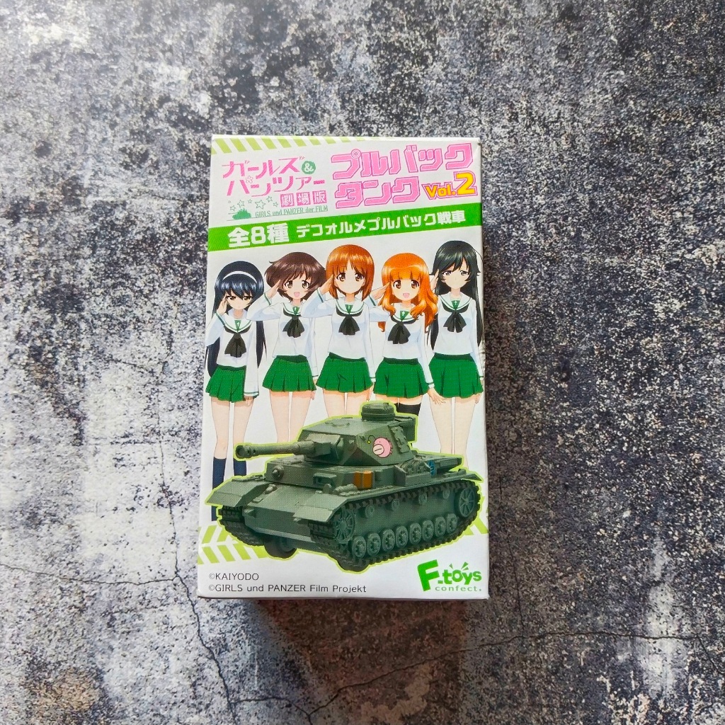 Girls und Panzer 'Heavy Tank Destroyer Elephant Kuromorimine' F-Toys ...