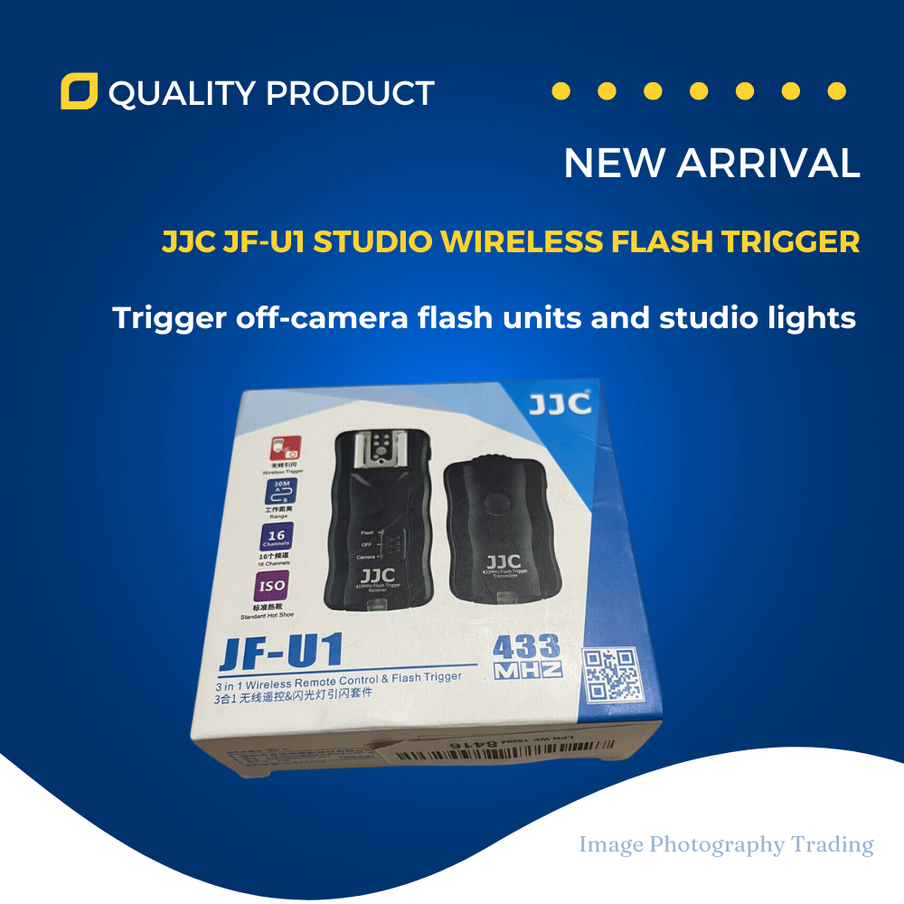 Wireless Remote Control & Flash Trigger Kit JJC JF-U1 (433mHz) | Shopee ...