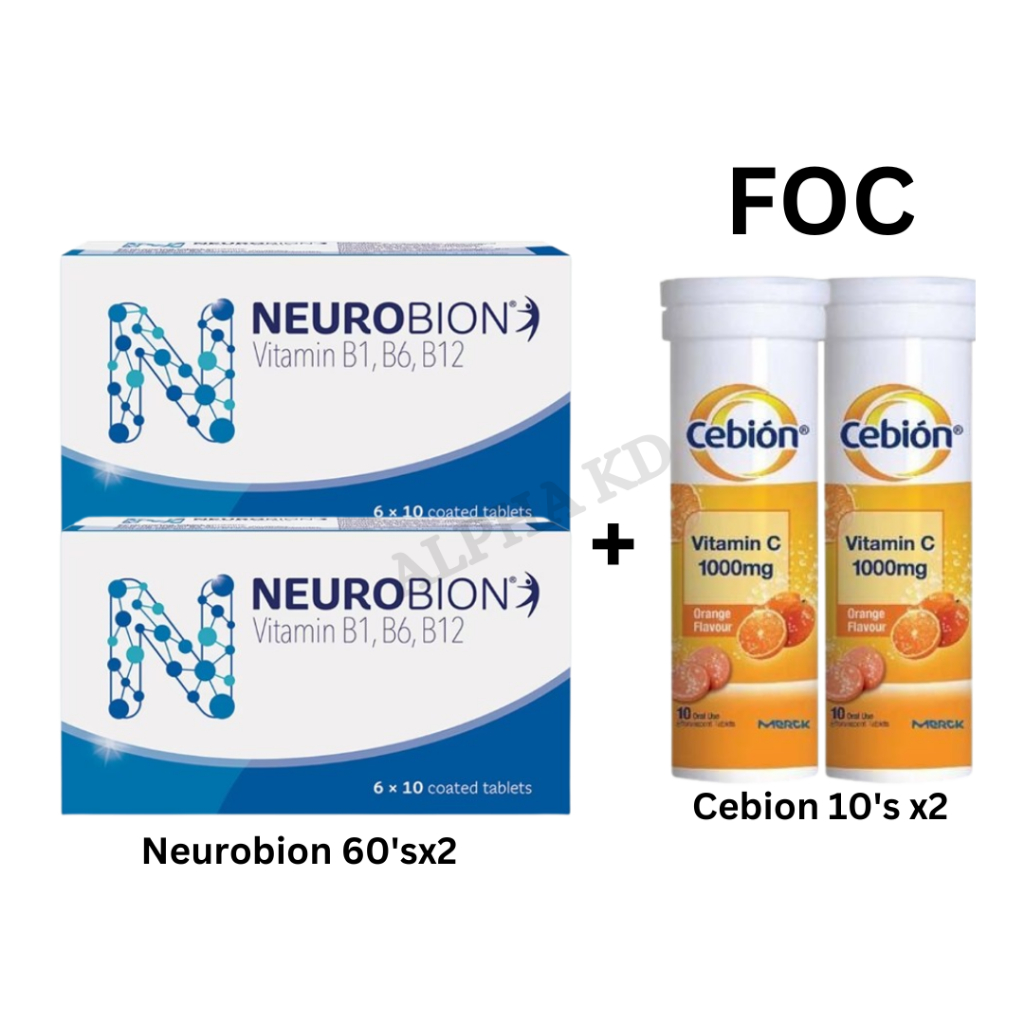 Neurobion Vitamin B1 B6 B12 Shopee Singapore