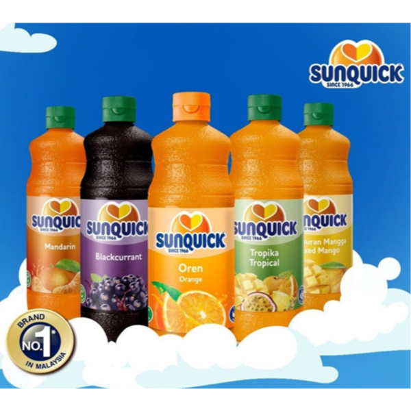 SUNQUICK FRUITS DRINK 300ml (5 FLAVOURS) | Shopee Singapore