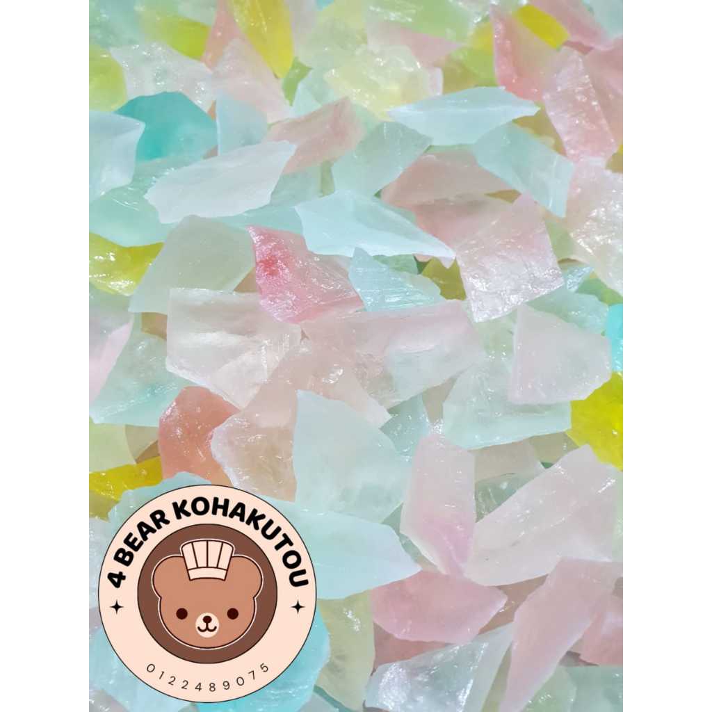 4Bear Kohakutou Large Pack Muslim Product Agar-agar Kering Crystal ...