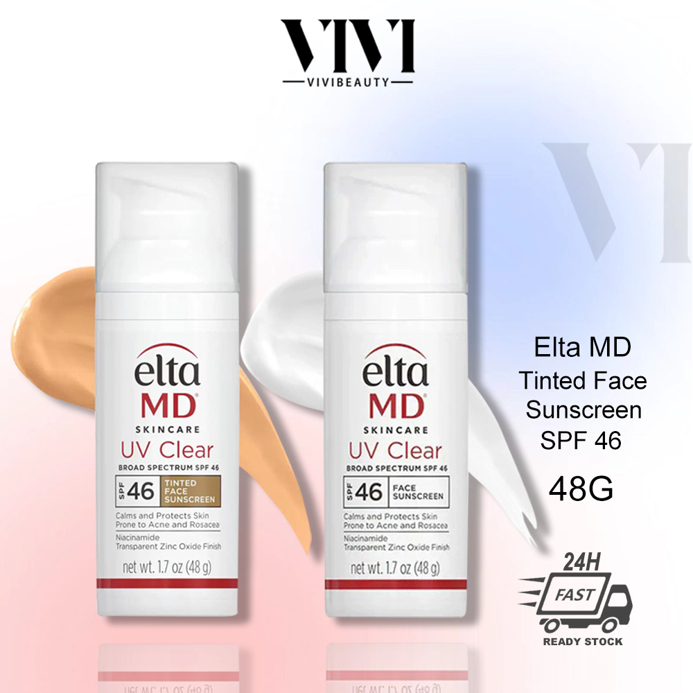 12.12SALE Elta MD UV Clear Facial Tinted Sunscreen SPF 46, Oil Free ...