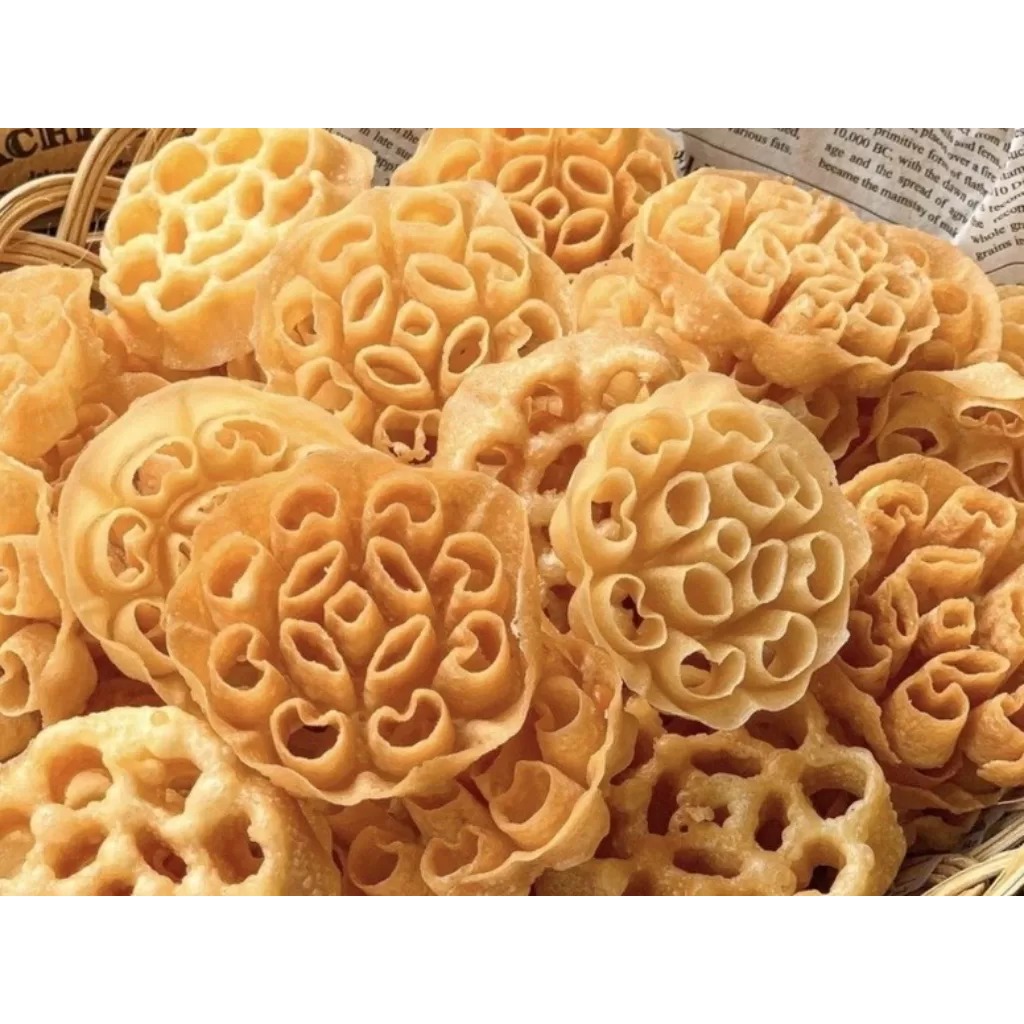 Kuih raya/kuih ros/kembang goyang kuih loyang kuih/delicious/cookies ...