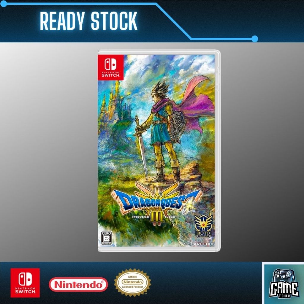 Nintendo Switch Dragon Quest III HD-2D Remake 勇者斗恶龙 3 HD-2D 重制版 ...