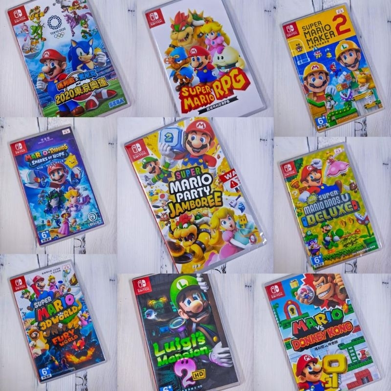 Nintendo Switch Super Mario Version【ENG/CHI】 | Shopee Singapore